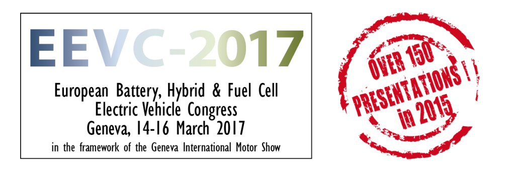 EEVC 2017 – The European Battery, Hybrid & Fuel Cell Electric Vehicle ...