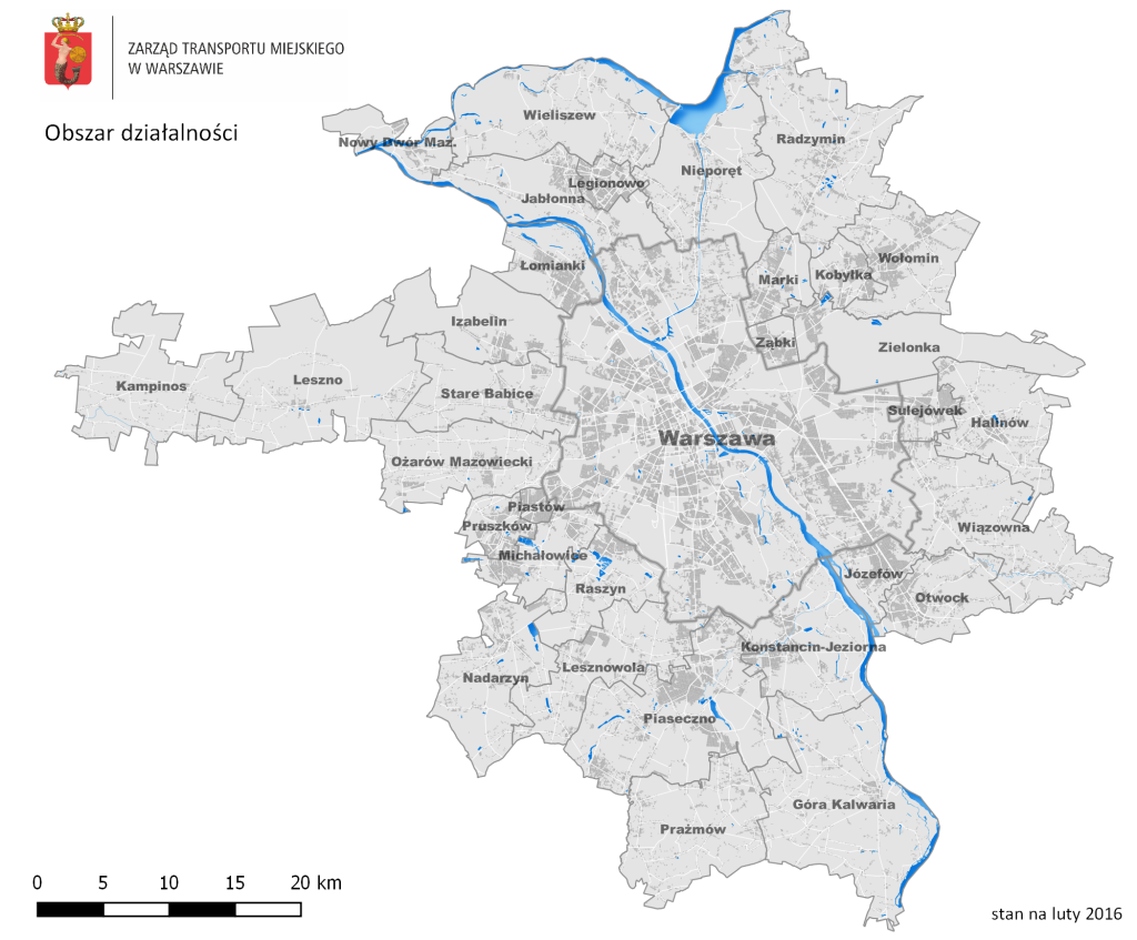 Identification of metropolitan area – EMTA