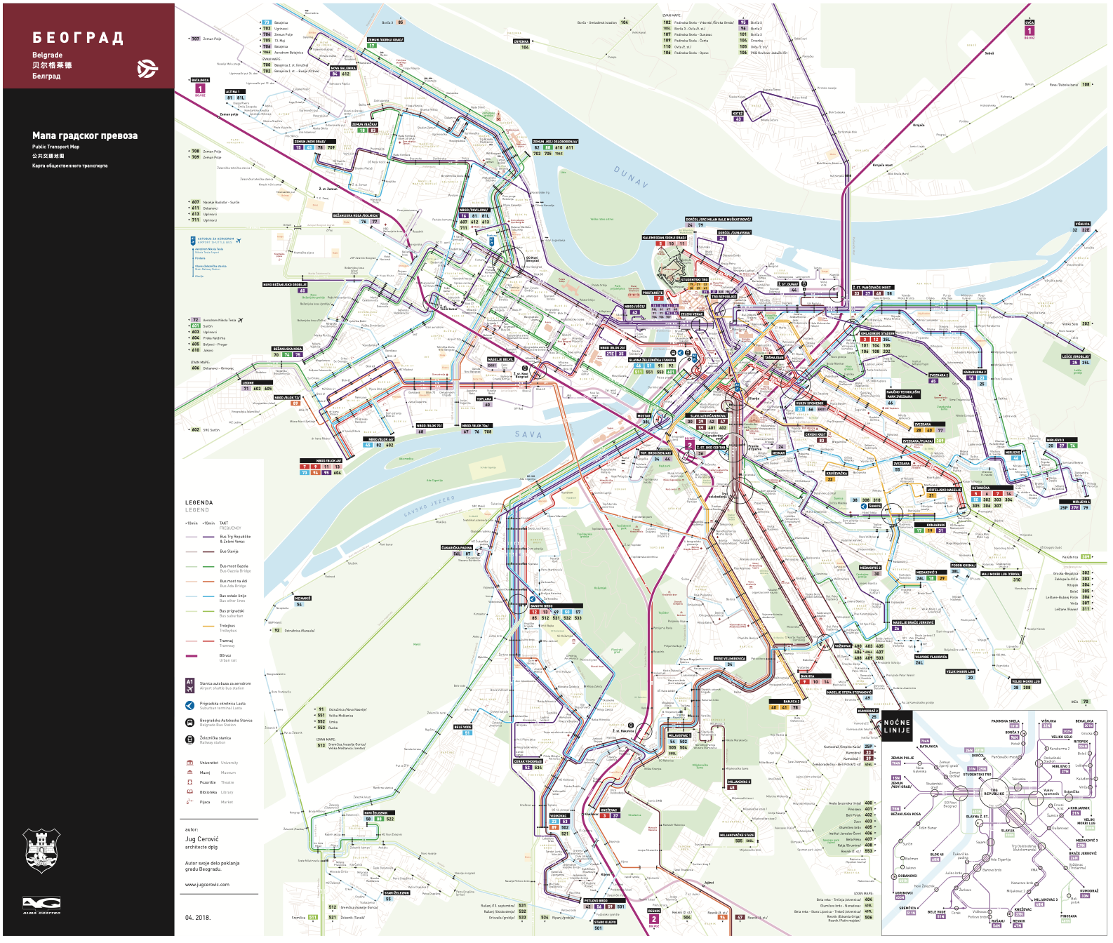 Public transport network – EMTA